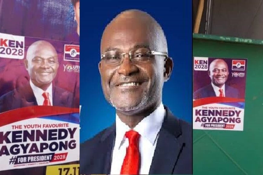 Kennedy Agyapong For President 2028 Posters Spotted In the Ashanti ...