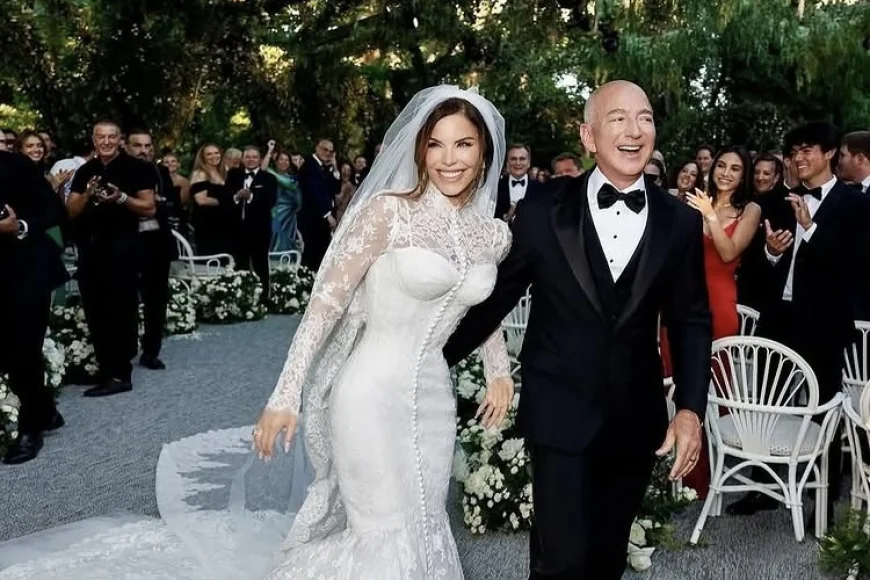 It’s Official: Jeff Bezos & Lauren Sánchez Tie the Knot in Jaw Dropping ...